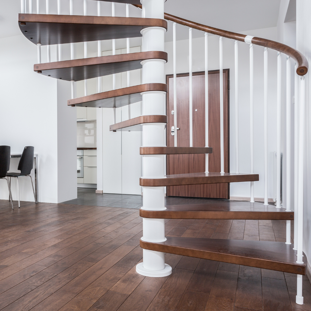 Winder Stair Treads – Hardwood Stairs Direct