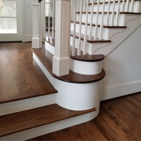 White Oak Stair Tread – Hardwood Stairs Direct