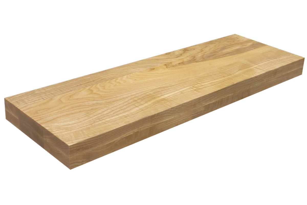 Ash Laminated Thick Stair Treads – Hardwood Stairs Direct