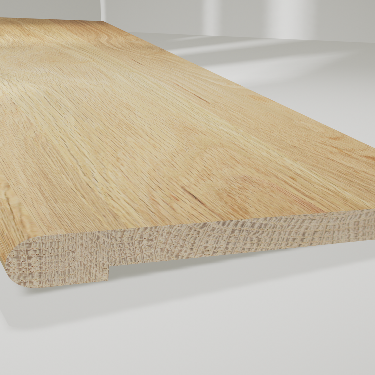 White Oak Retrofit Stair Tread – Hardwood Stairs Direct