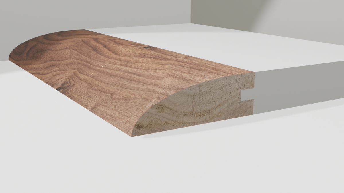 Walnut Reducer Molding – Hardwood Stairs Direct