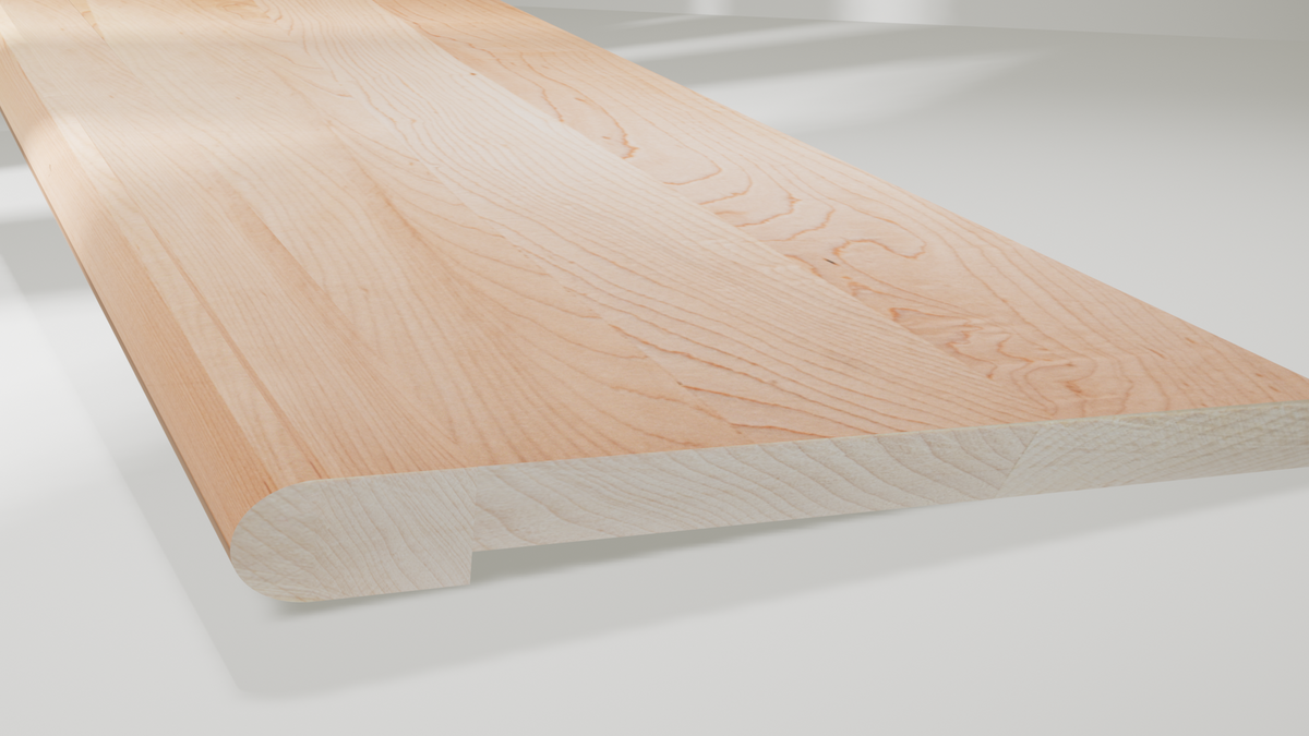Maple Retrofit Stair Tread – Hardwood Stairs Direct